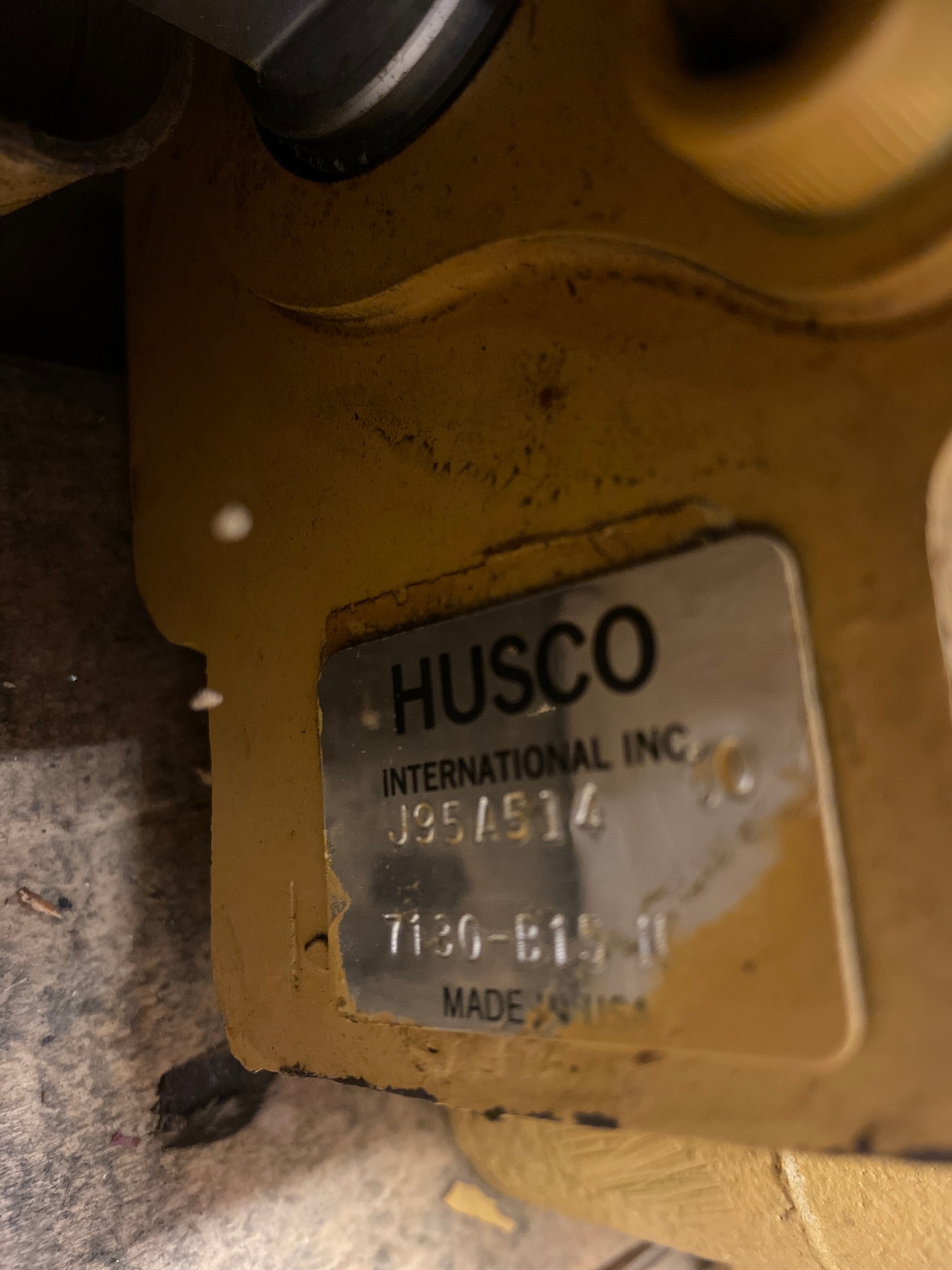Husco Steuergerät, Steuerschieber IHC Dresser T130-B15 J95A514, 1261160H91